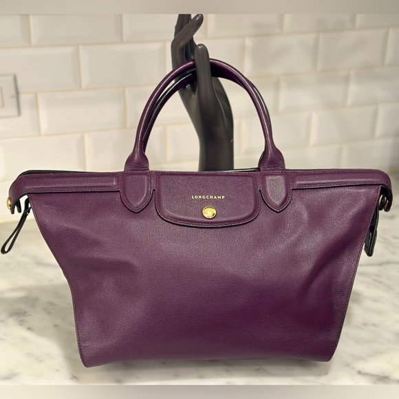 Longchamp | Bags | Authentic Longchamp Le Pliage Heritage Top Handle ...